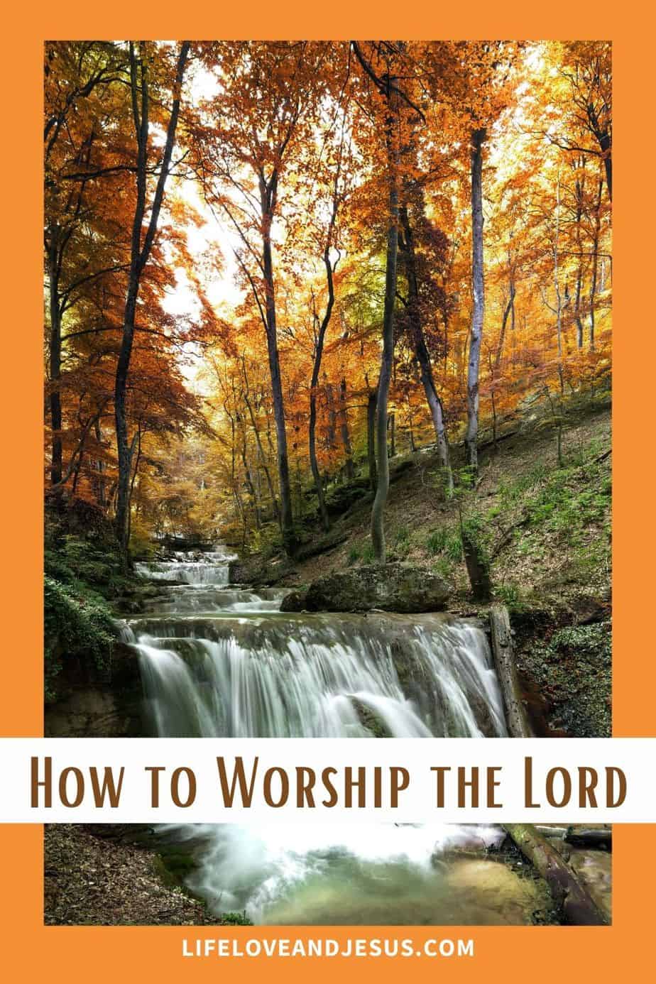 10 Ways to Worship the Lord - Life, Love, and Jesus